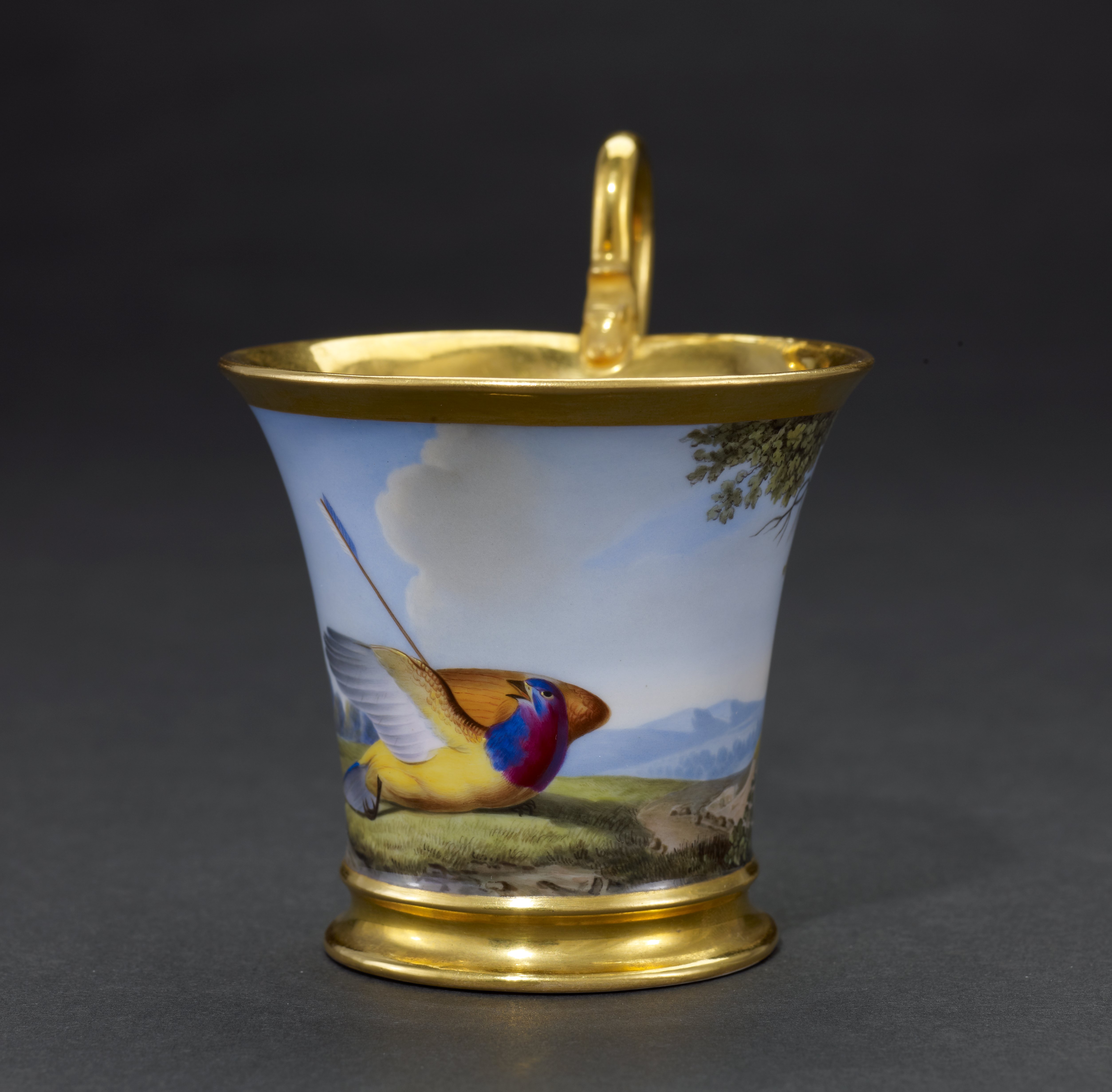 Sevres Porcelain Service with animal scenes